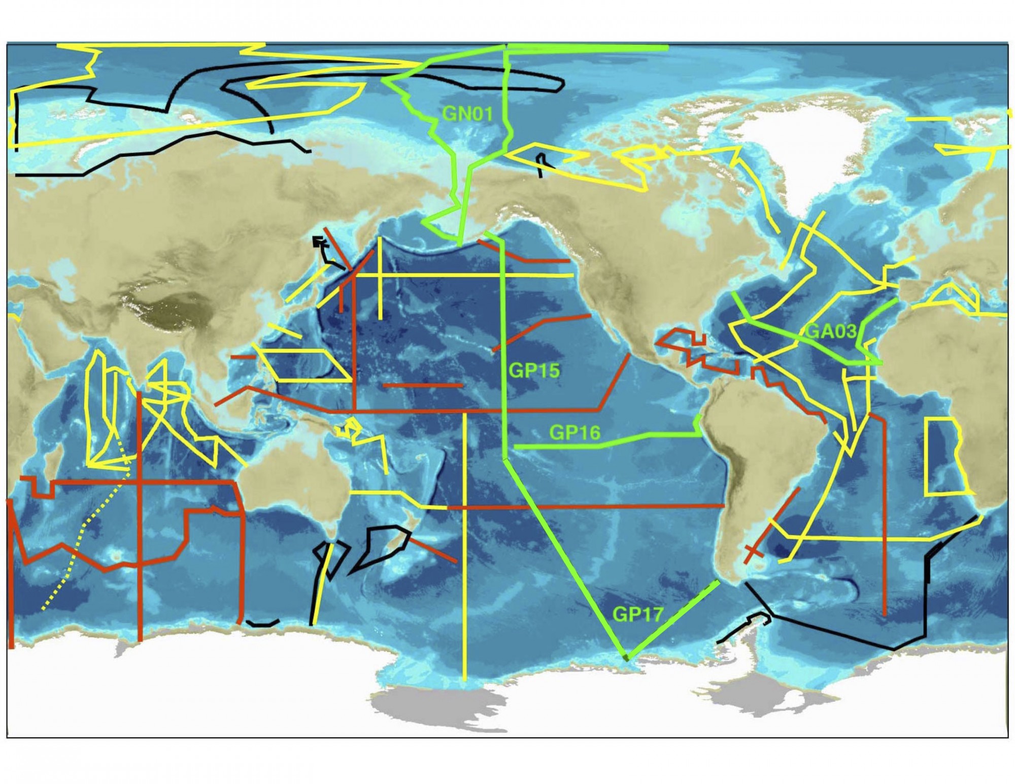 Sections Implementation | U.S. GEOTRACES